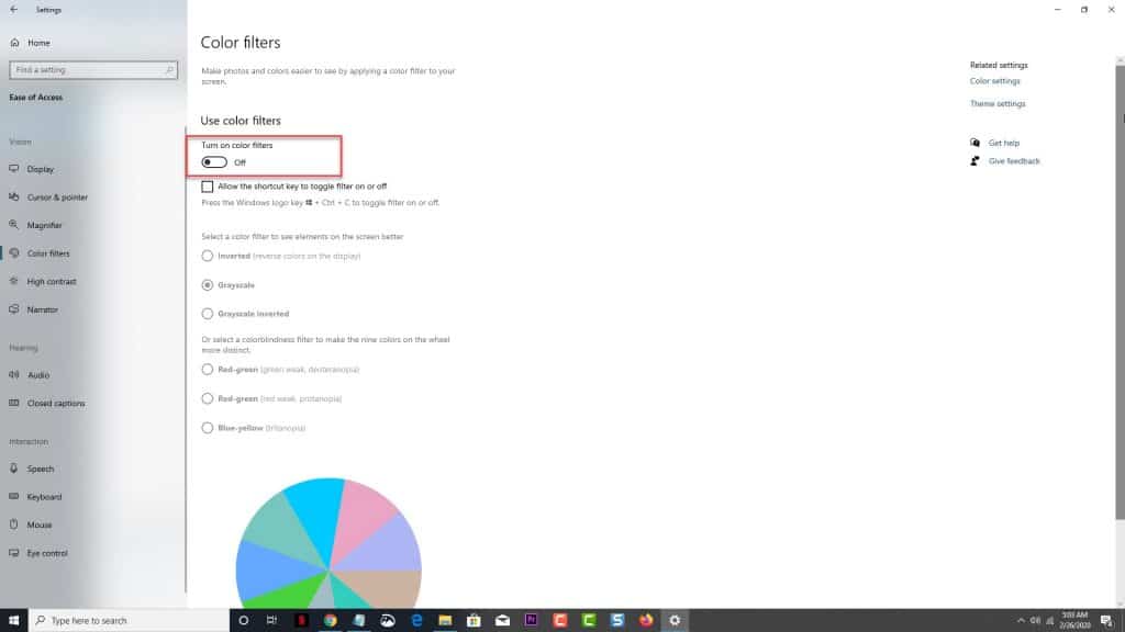 How To Disable Grayscale Mode In Windows 10