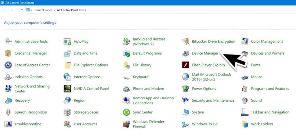 How To Open Device Manager In Windows 10