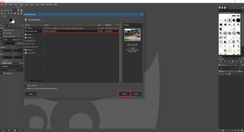 How To Resize An Image In GIMP - EasyPCMod Windows10