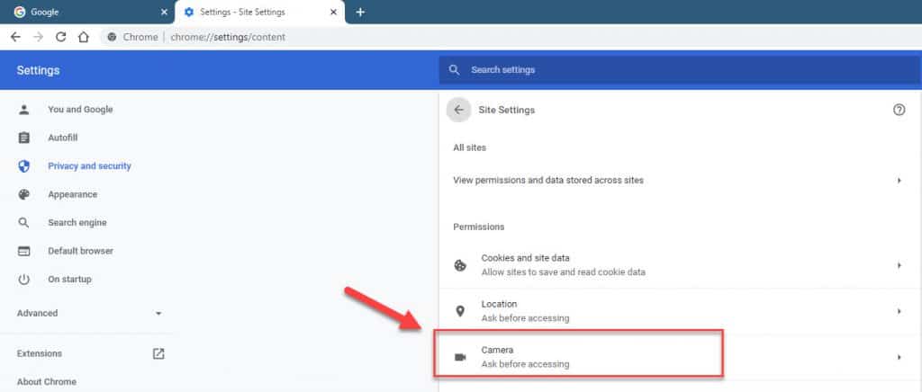How To Fix Google Hangouts Not Detecting Camera