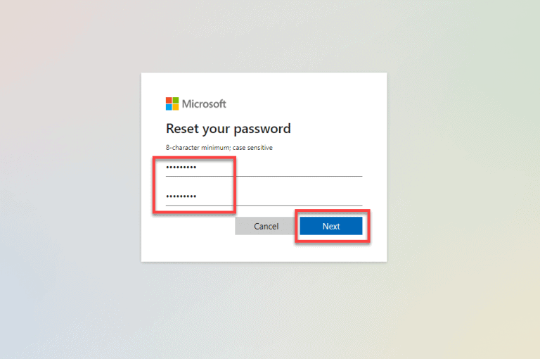 How To Reset Your Microsoft Account Password - EasyPCMod