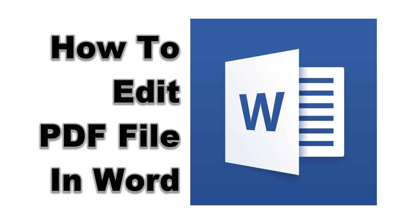 How To Edit PDF File In Word EasyPCMod