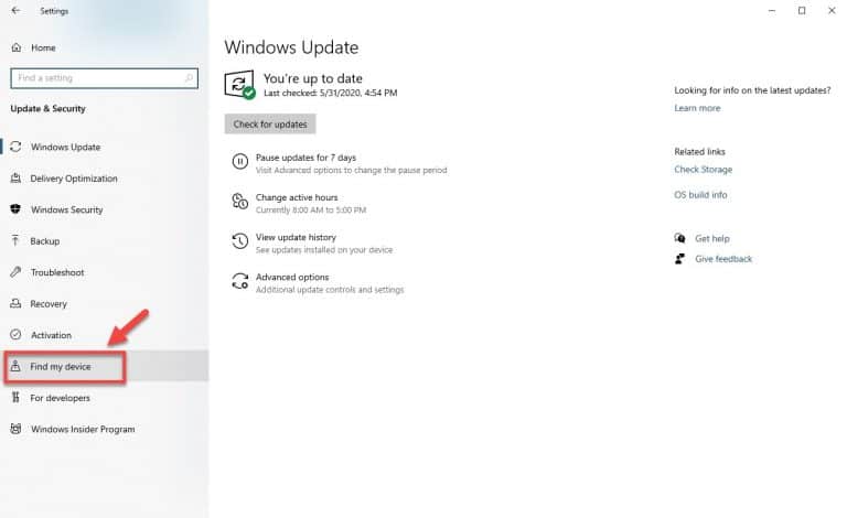 How To Turn On Windows 10 Find My Device Feature