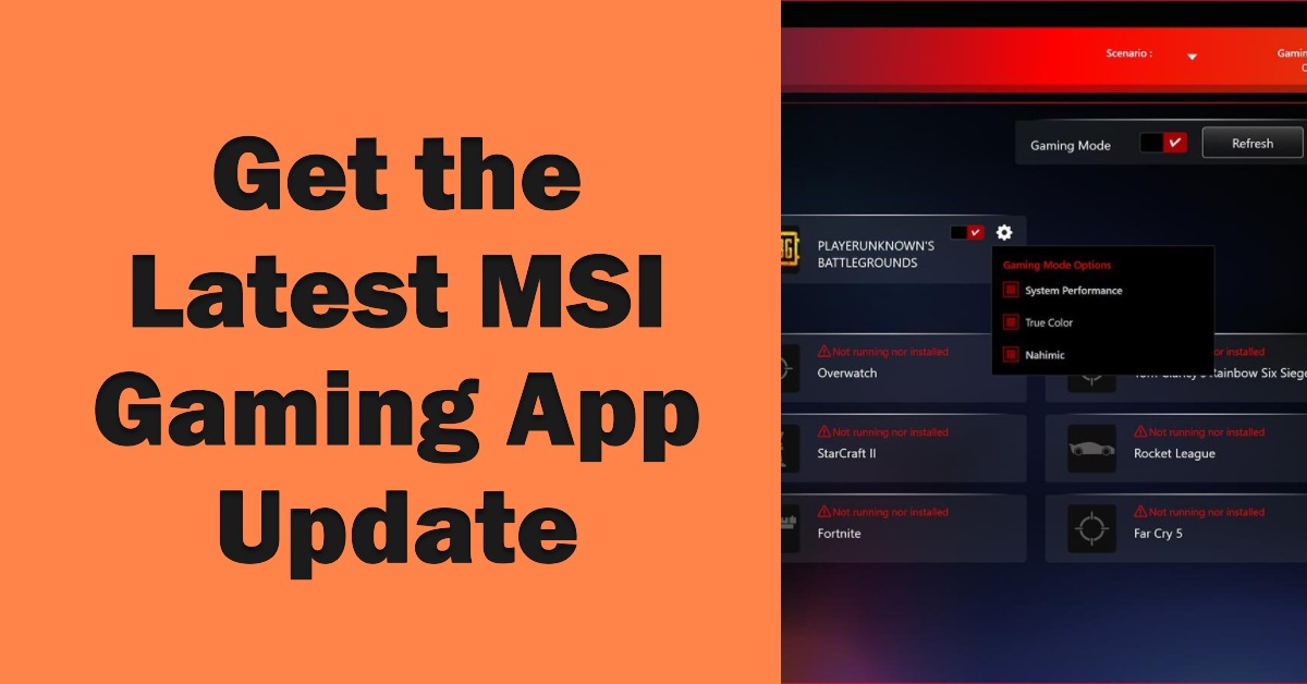 MSI Gaming App Not Opening? 4 Quick Fixes for Seamless Functionality ...
